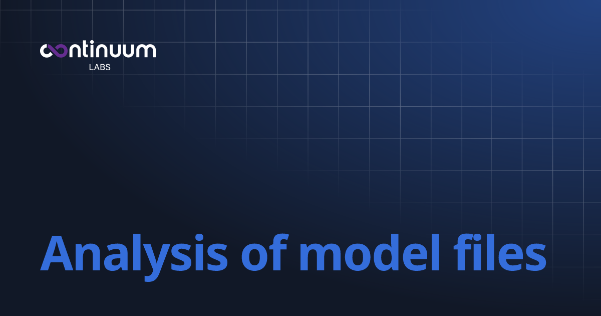 Analysis of model files | Axolotl Training Platform