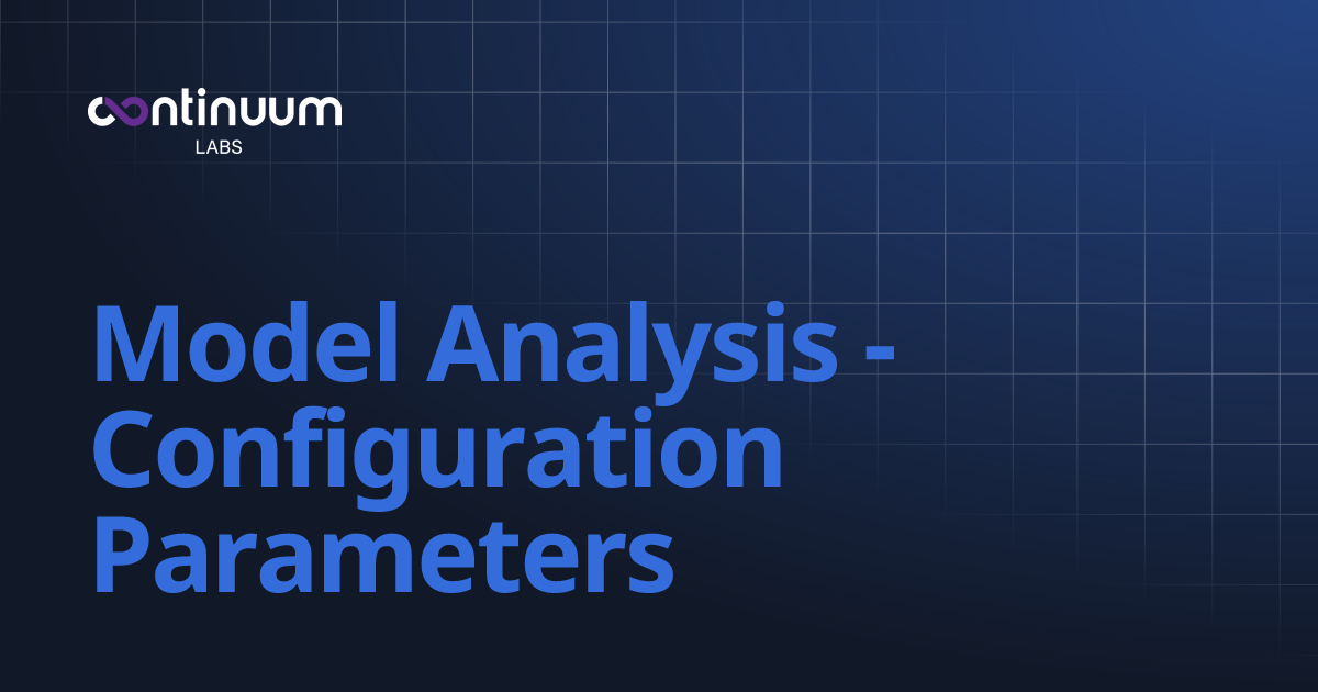 Model Analysis - Configuration Parameters | Axolotl Training Platform
